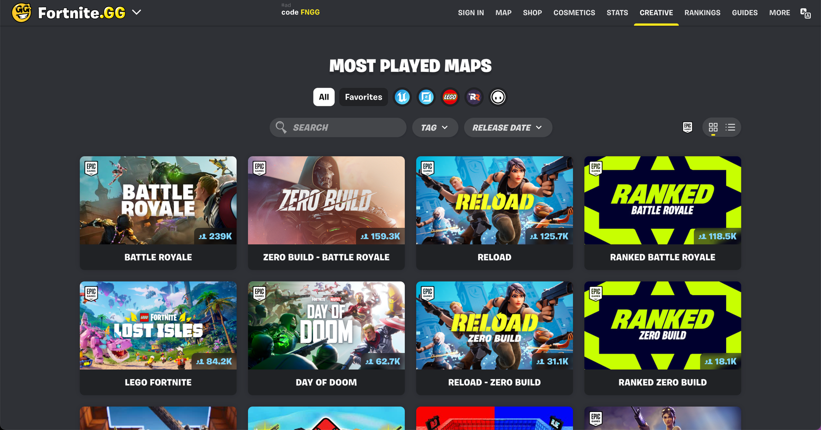 Top 6 Fortnite UEFN Map Discovery Websites in 2024